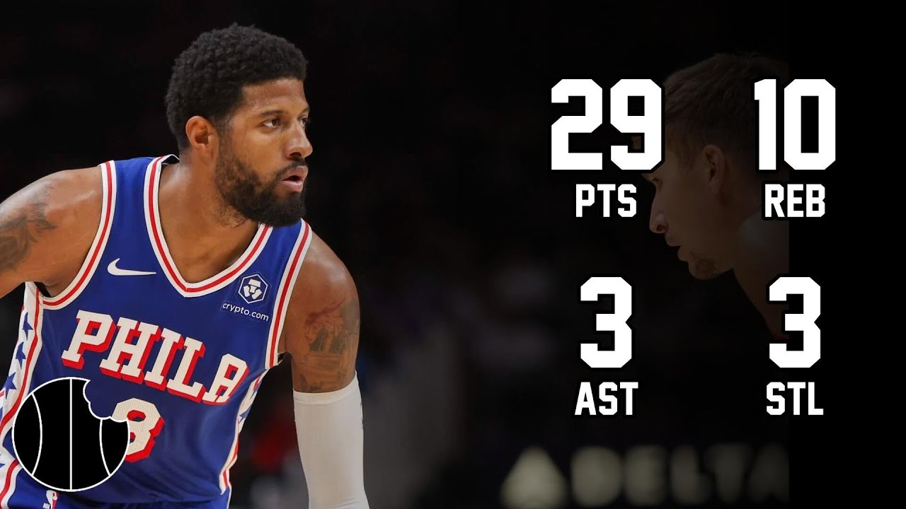 Paul George Highlights | 76ers vs. Knicks | 12th Nov 2024 - YouTube