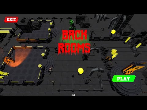 Back Rooms Unity Game New Updates 2024 | Top Down Game in Unity 3D 2D ...