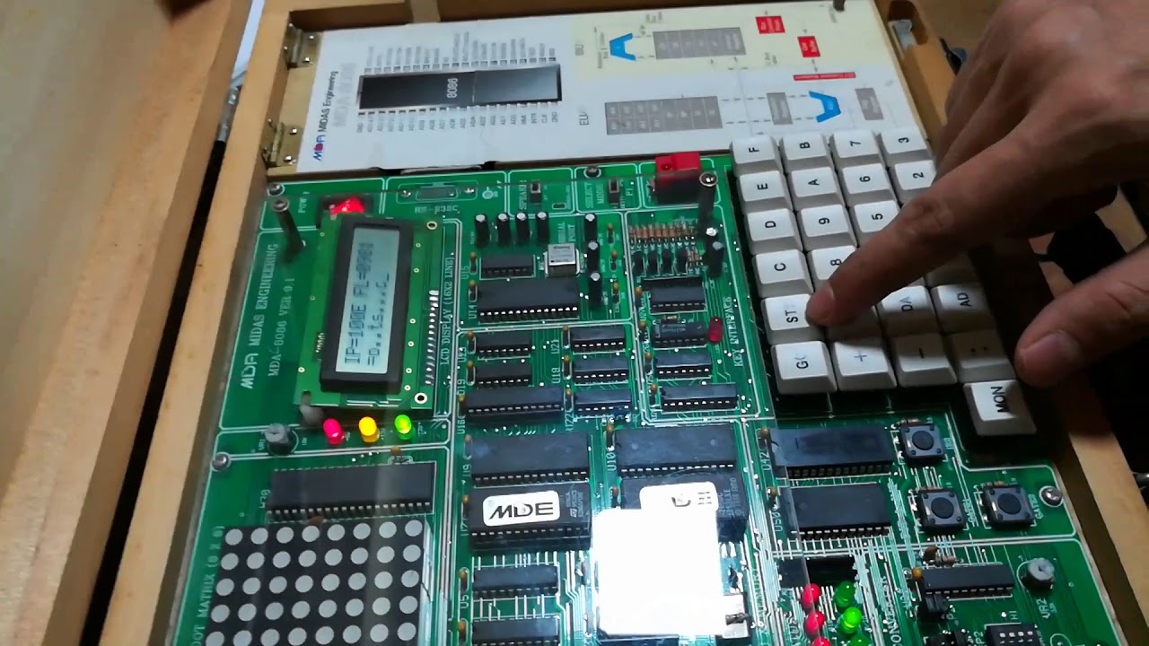 Microprocessor and inter-facing-1 - YouTube