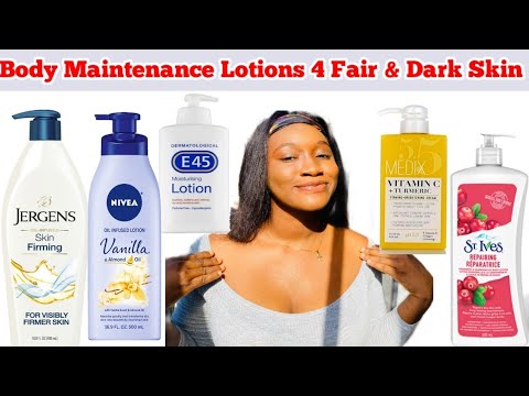 5 AFFORDABLE BODY LOTIONS for a SOFT and GLOWY SKIN. #jergens #stives # ...