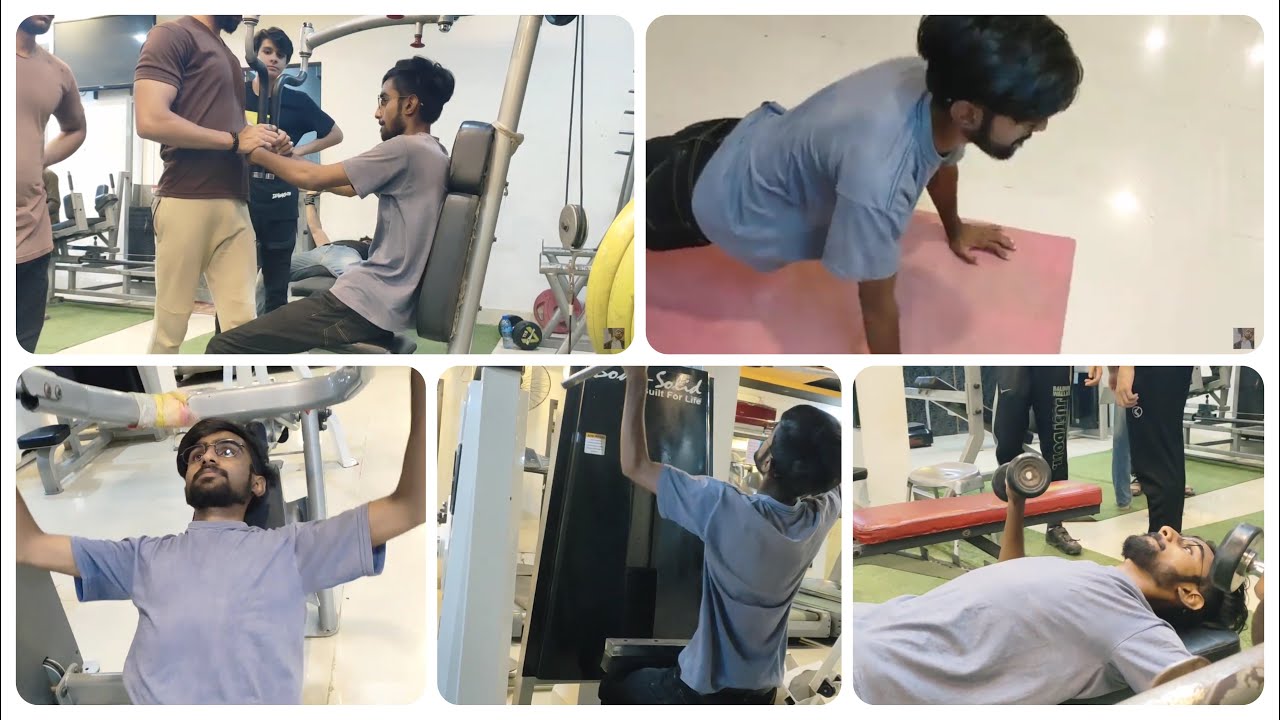 Aj GYM Ma Full Chest Exercise ki….. - YouTube