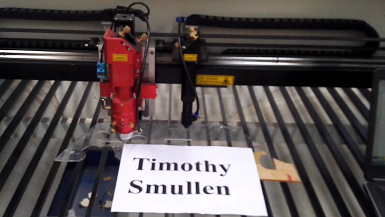 For Timothy Smullen/ Acctek double heads laser cutting machine 1325 ...