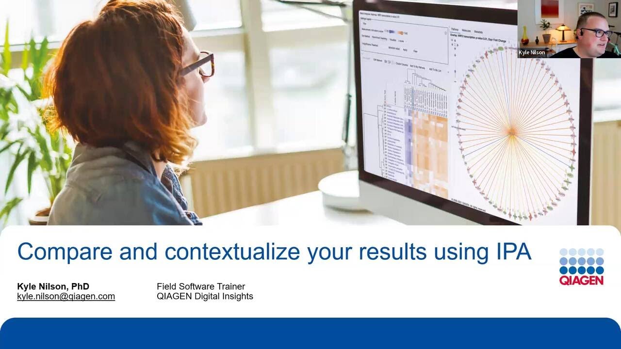 Compare and contextualize your results using QIAGEN Ingenuity Pathway ...