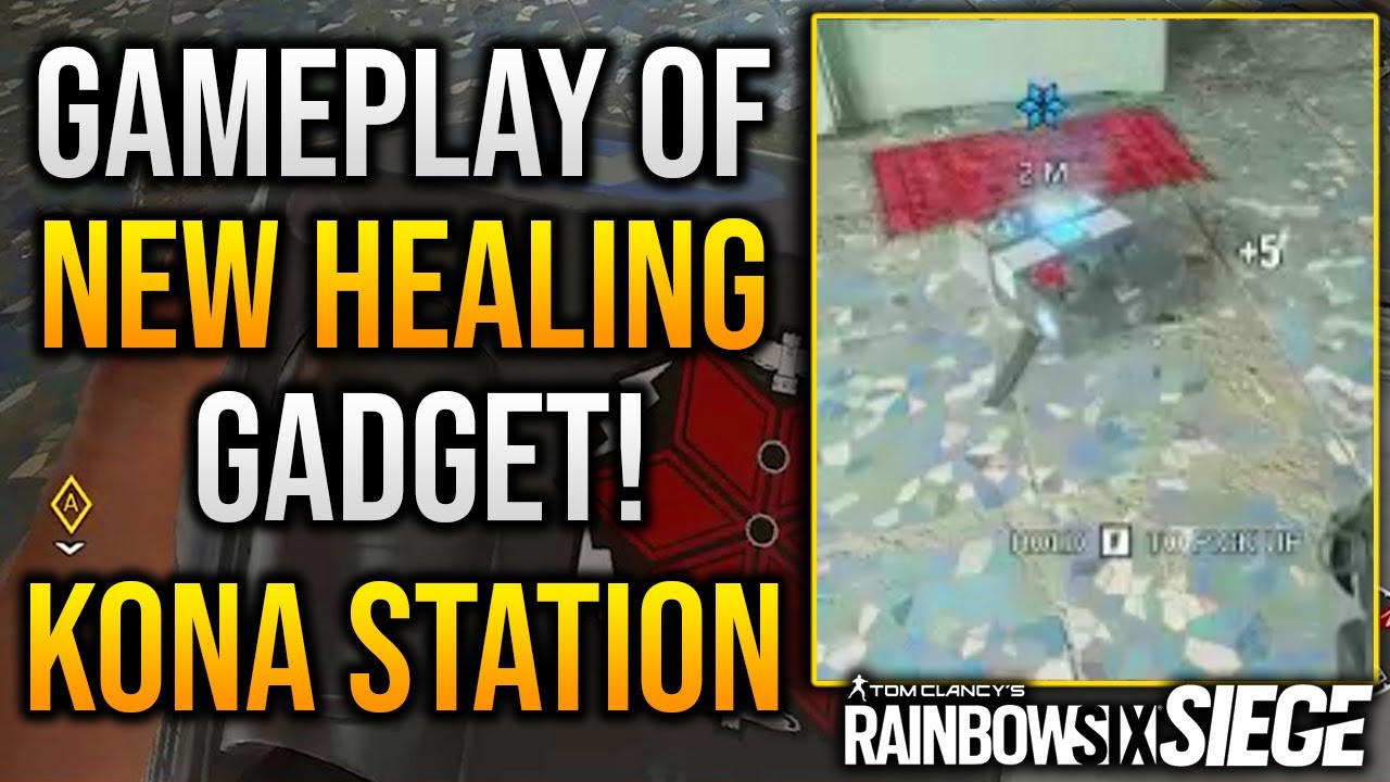 Gameplay Of The New Healing Gadget (Kona Station) Operation North Star ...