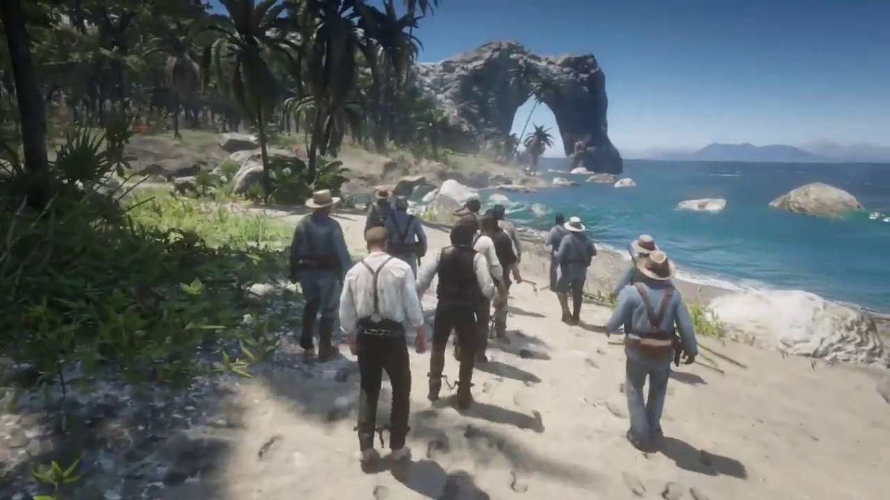 Llegamos a la isla Guarma / Read Dead Redemption 2 - YouTube