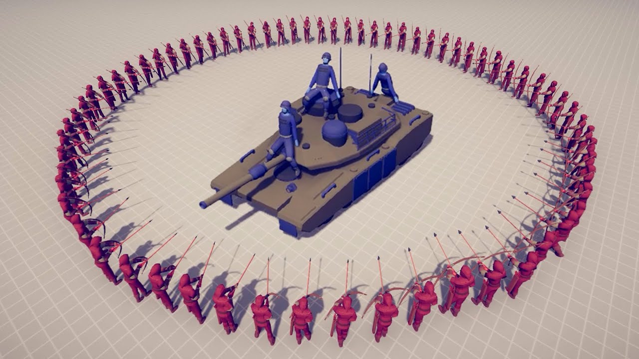 TANK vs EVERY RANGED UNIT | Totally Accurate Battle Simulator - TABS ...