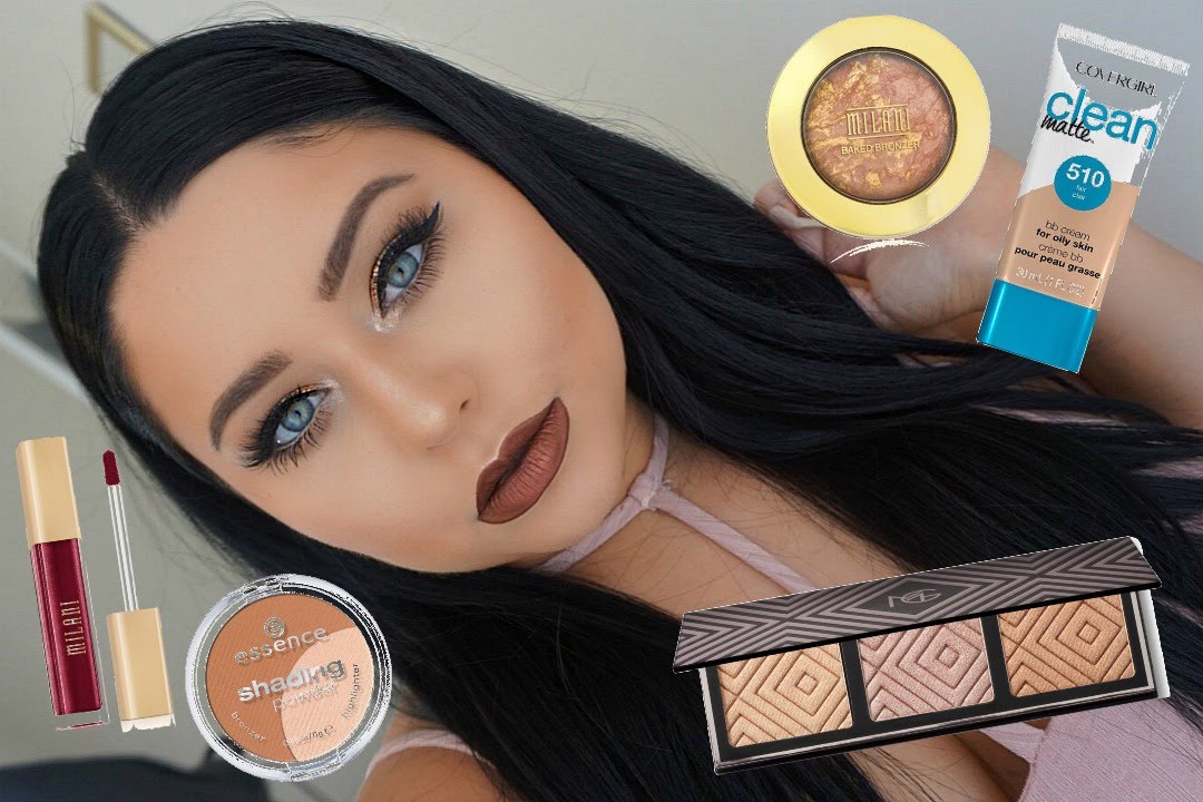 Testing DRUGSTORE Makeup | Full Face First Impressions - YouTube