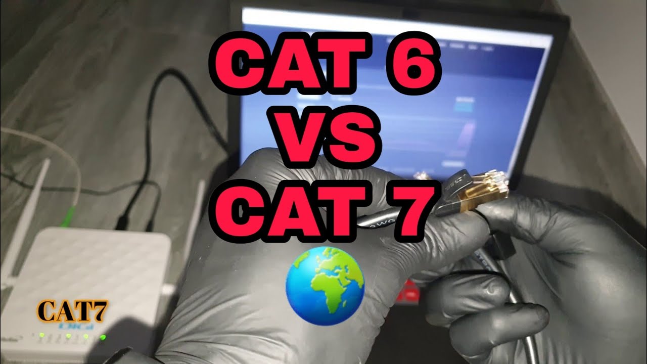 Internet Speed Test Ugreen Cat 6 Vs Cat 7 On 1000 Mbps 1 GBps Network