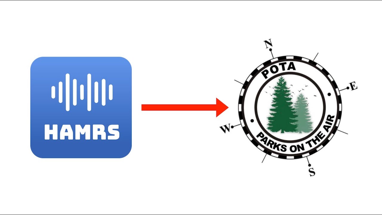 How to log with HAMRS and upload to POTA with iPad - YouTube