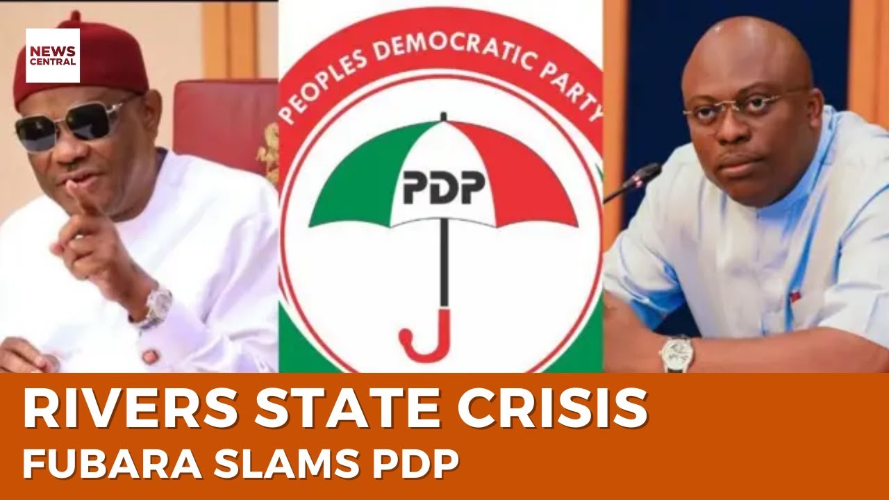 Rivers State Crisis: PDP Failed The State - Fubara - YouTube