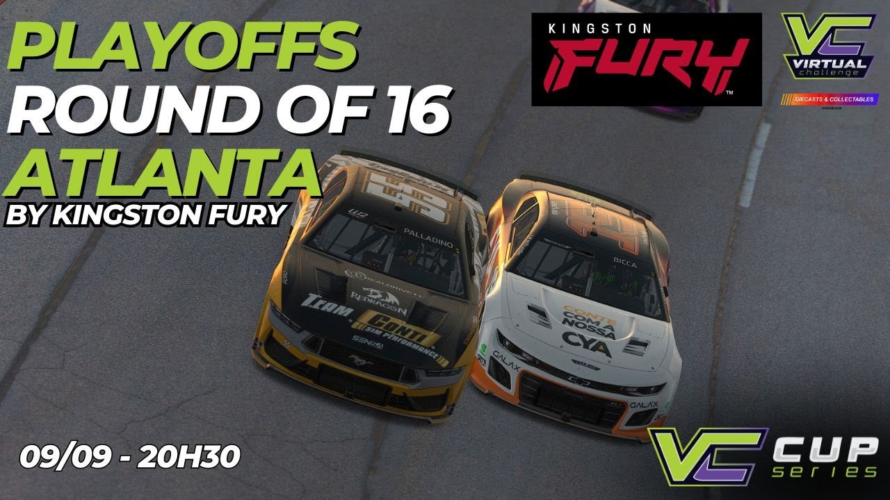 NASCAR ATLANTA BY KINGSTON FURY [ETAPA 27] VIRTUAL CHALLENGE CUP SERIES ...