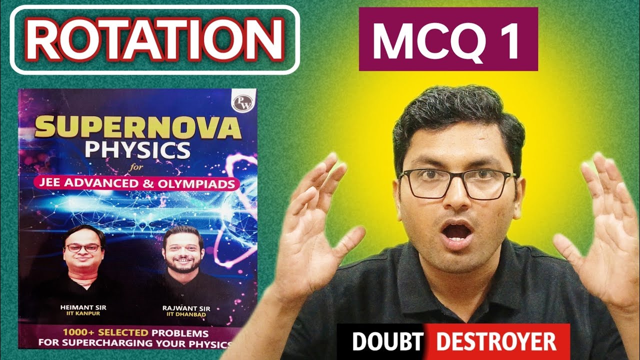 mcq 1 rotation supernova physics | jee advanced - YouTube