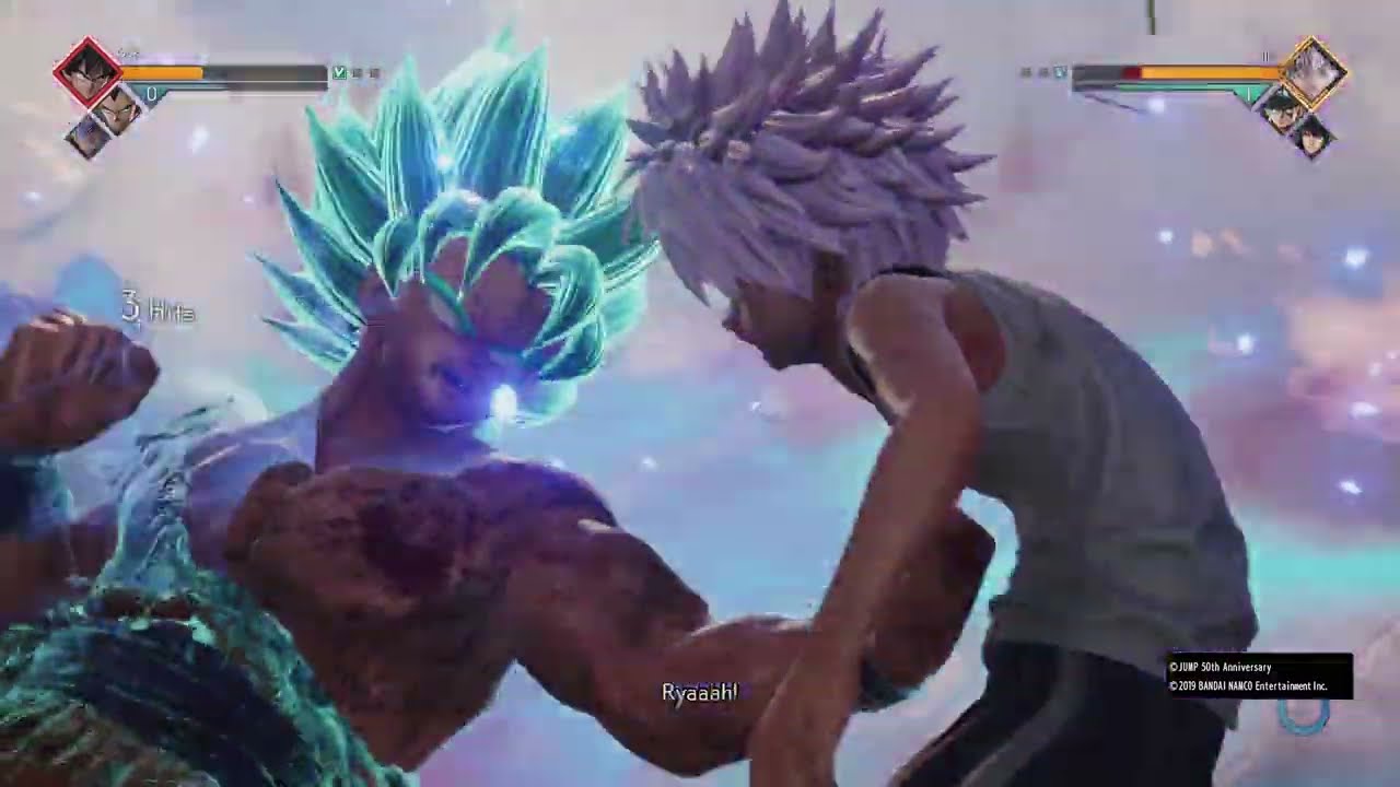 JumpForce Goku vs sasuke team ,intense fight - YouTube
