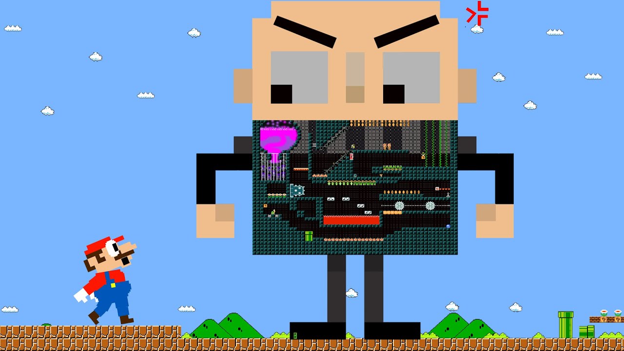 Mario vs the Giant Zombie Minions , Gru Maze Mayhem - GM Animation ...