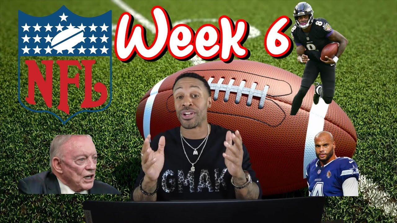 Gmak Talk: Week 6 - NFL Scores & Recap - Full Episode - YouTube