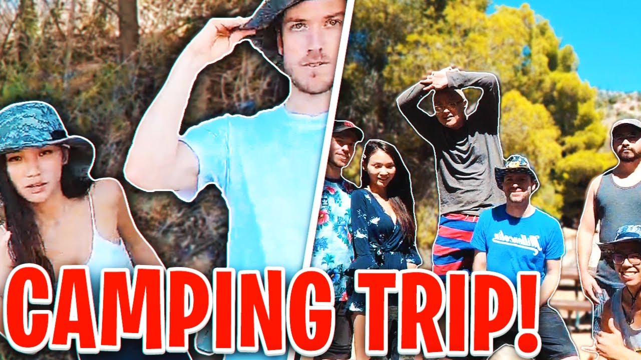 JAKE AND WATER GO CAMPING! /w Friends - YouTube