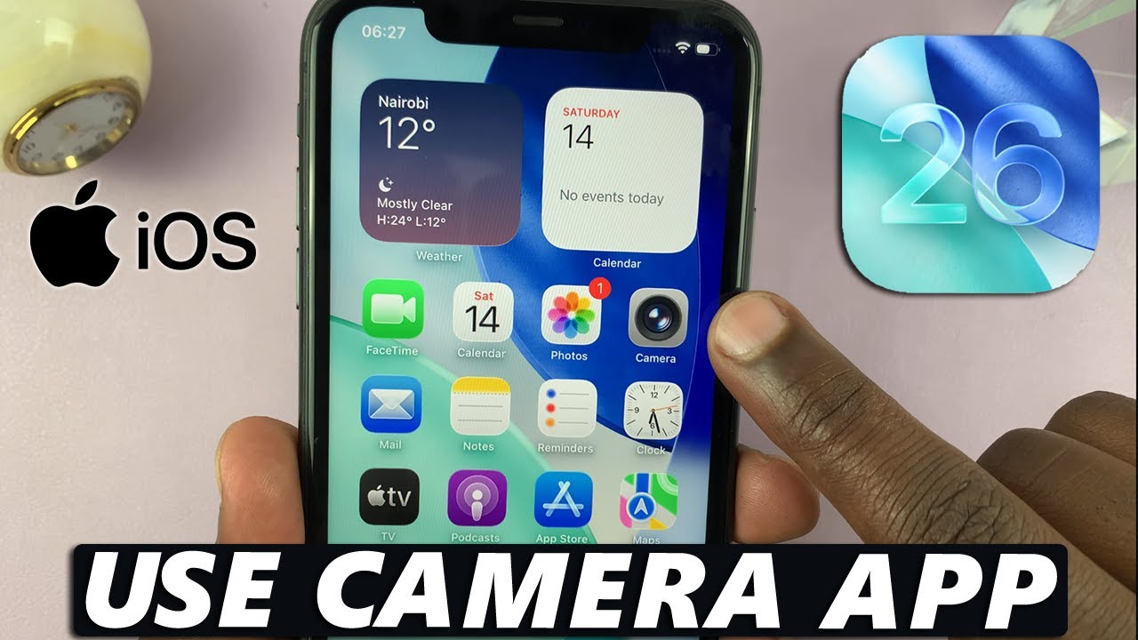 iOS 26: How To Use iPhone Camera - YouTube