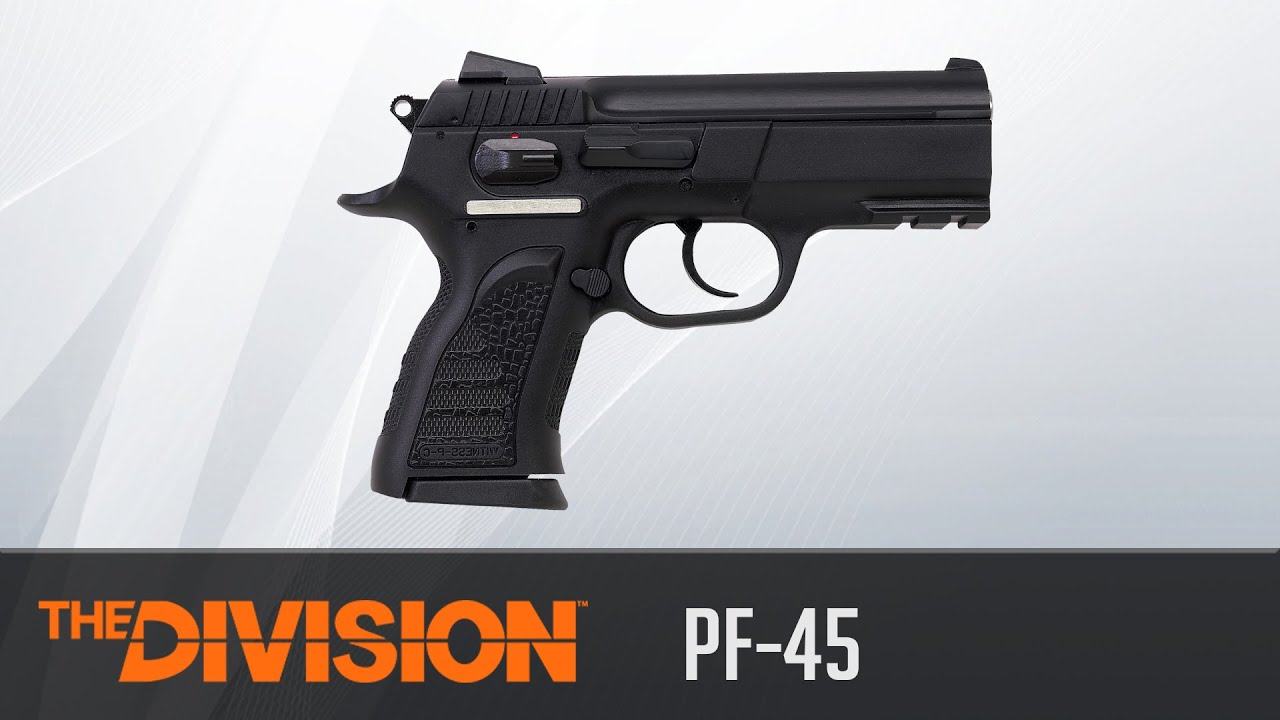 The Division Weapon Guide - PF-45 Pistol (Statistics, Variants and ...