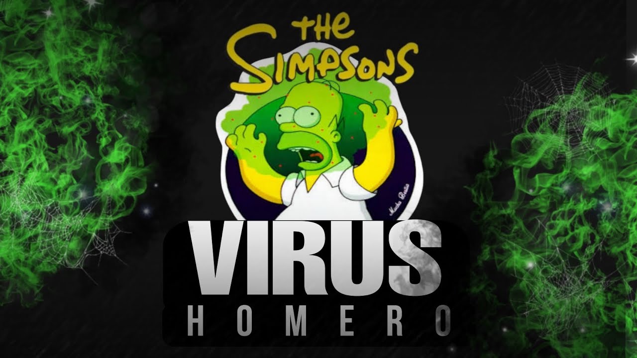 Los simpsons - Virus Homero 😳 #thesimpsons #lossimpsons - YouTube