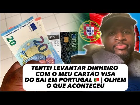 CARTÃO VISA DO BAI EM PORTUGAL🇵🇹 FUNCIONA ? #funny #viral #portugal # ...