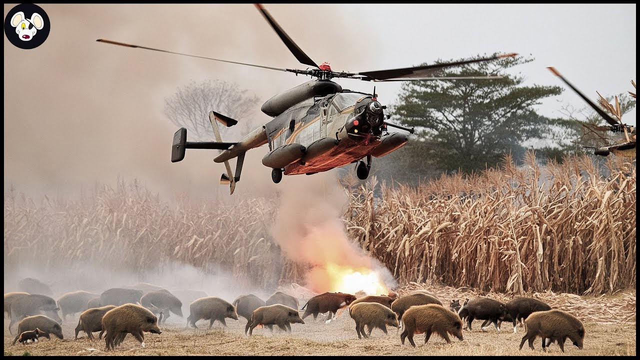 How Texas Farmers Deal With Million Of Wild Boar Invading Corn Fields ...