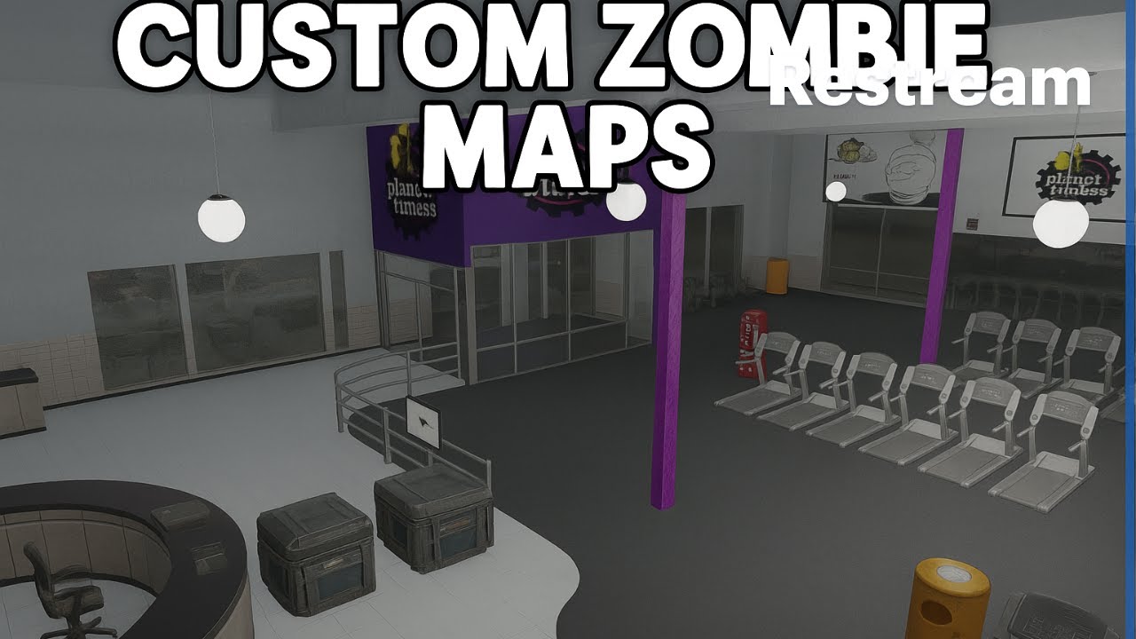 Custom zombie maps LIVE - YouTube