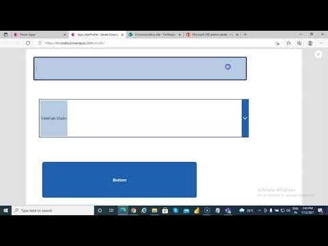 Lesson96 - Custom People Picker and save to SharePoint List - Power Apps 1000 Videos - YouTube