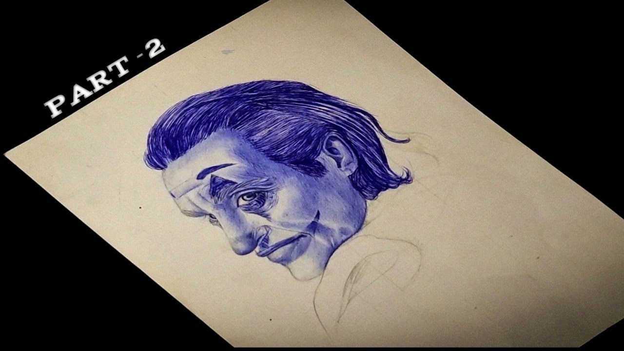 How To Draw Realistic Jocker || Jocker Drawing Tutorial Step By Step ...