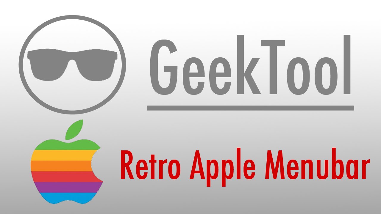 MAC - Change menubar logo to the retro Apple logo - YouTube