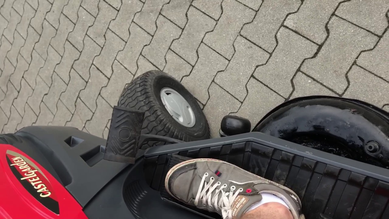 Castelgarden xt 160 - YouTube