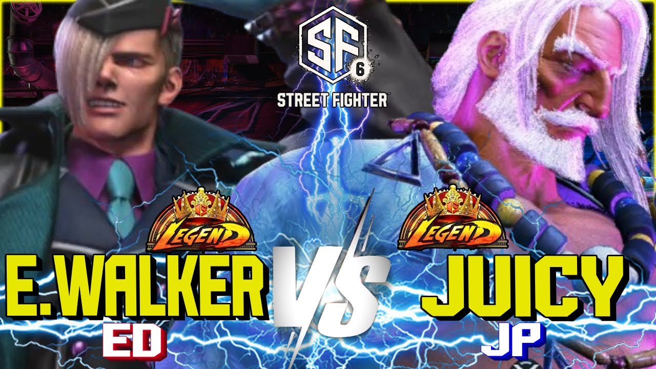 SF6 EndingWalker (ED) Vs Juicyjoe (JP) Street Fighter 6 High Level ...