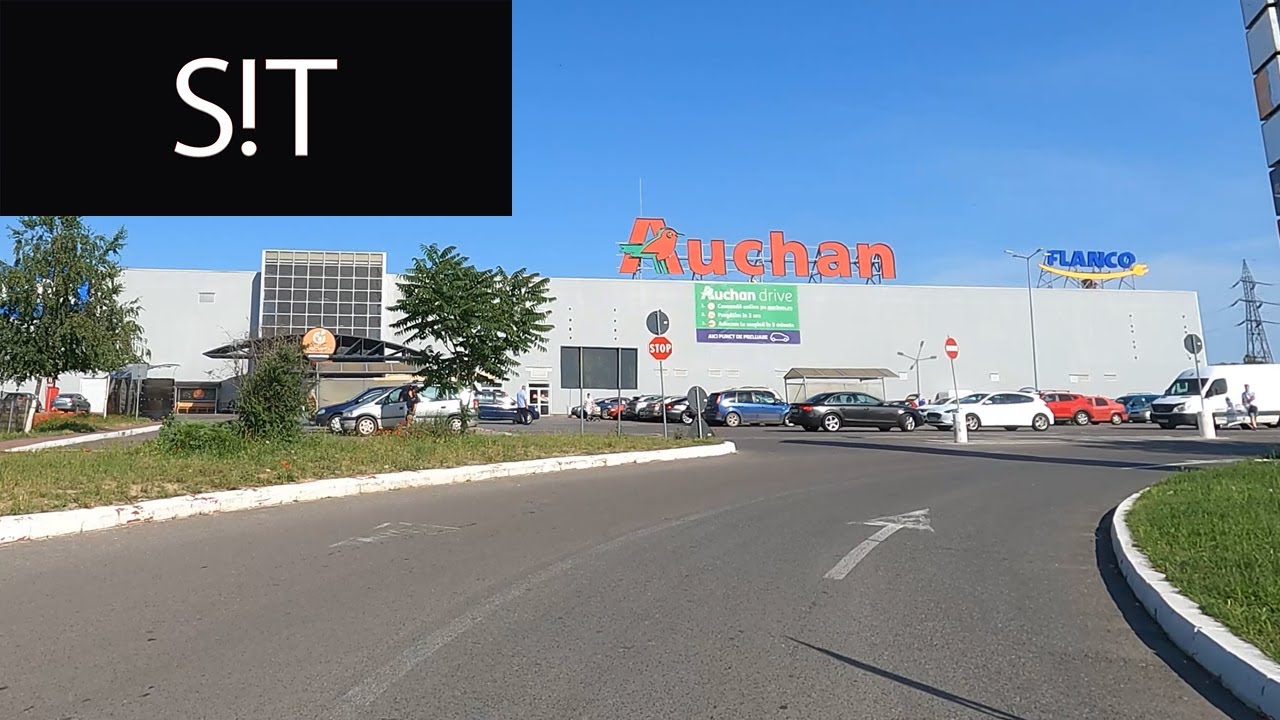 Poarta 6 Catre Auchan - Trafic Rutier Constanta - YouTube