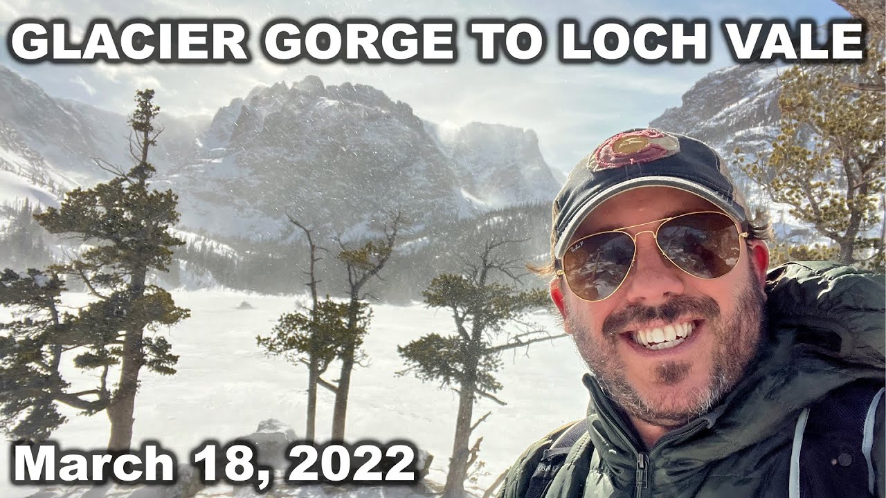 Loch Vale & Loch Lake - Winter Hike - Rocky Mountain National Park ...