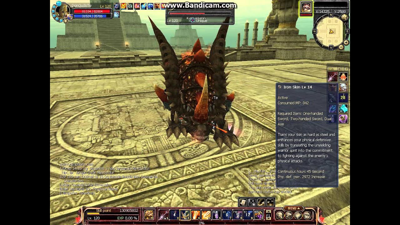 DonQuiJoTe VS Karkadann 120 Lv - YouTube