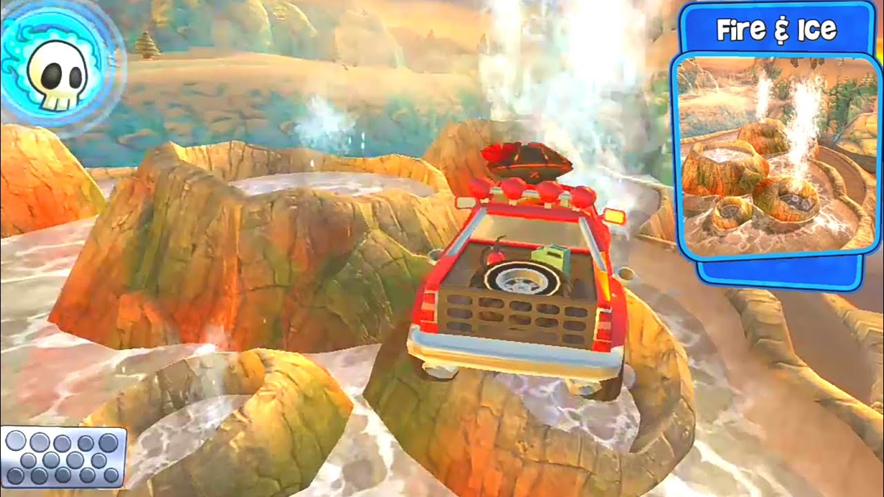 Beach Buggy Racing | Fire and Ice Shortcut | 2022 Gameplay - YouTube