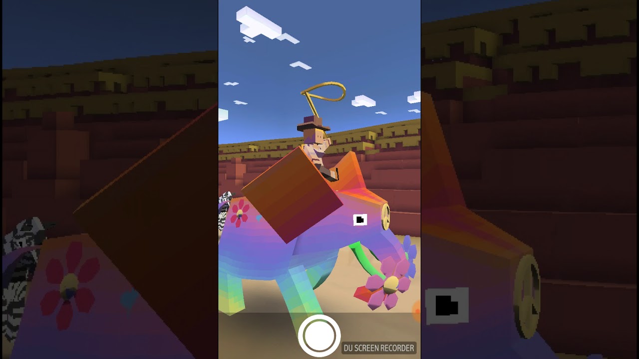 Minecraft + Roblox = ?????????? Rodeo Stampede - YouTube