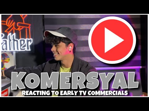 KOMERSYAL | REACTING TO EARLY TV COMMERCIALS + STORY TIME - YouTube