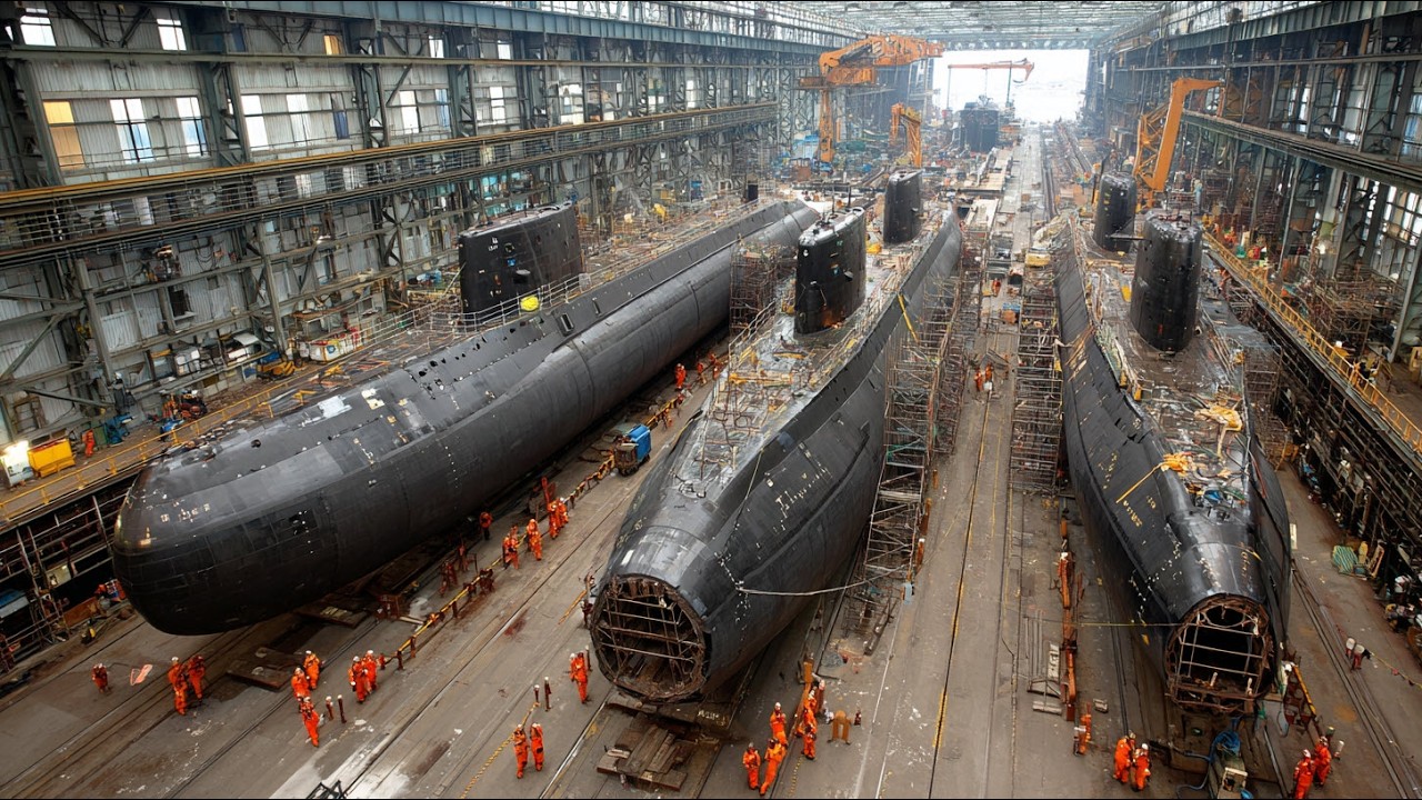 Submarine & Offshore Topside Mega Builds Redefine Heavy Industry ...