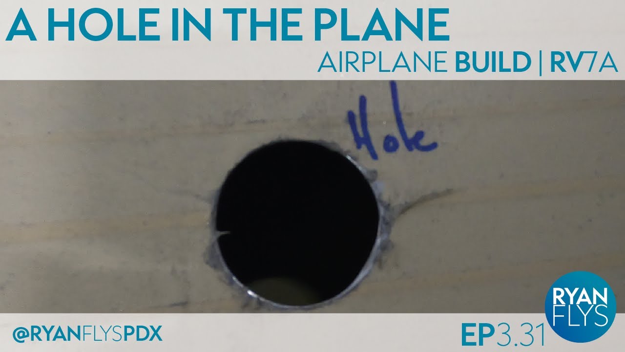 Cutting a Large Hole in My Airplane - RV-7A | EP3.31 - YouTube
