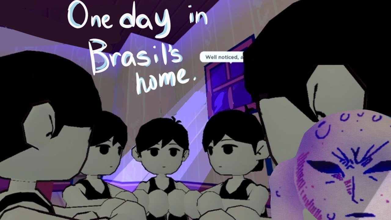 Один день в доме Бразиля. One day in Brasil's home. Roblox/OMORI ...