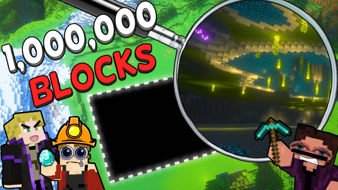 We Mined a 1,000,000 Block Hole - Here's What We Found - YouTube