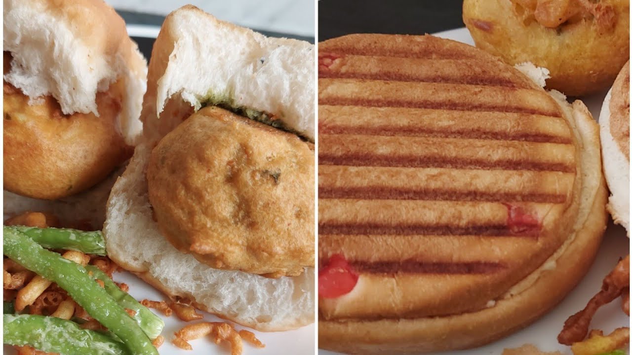 Grilled Vada Pav | Pune's famous grilled vada pav | Vada pav | How to ...