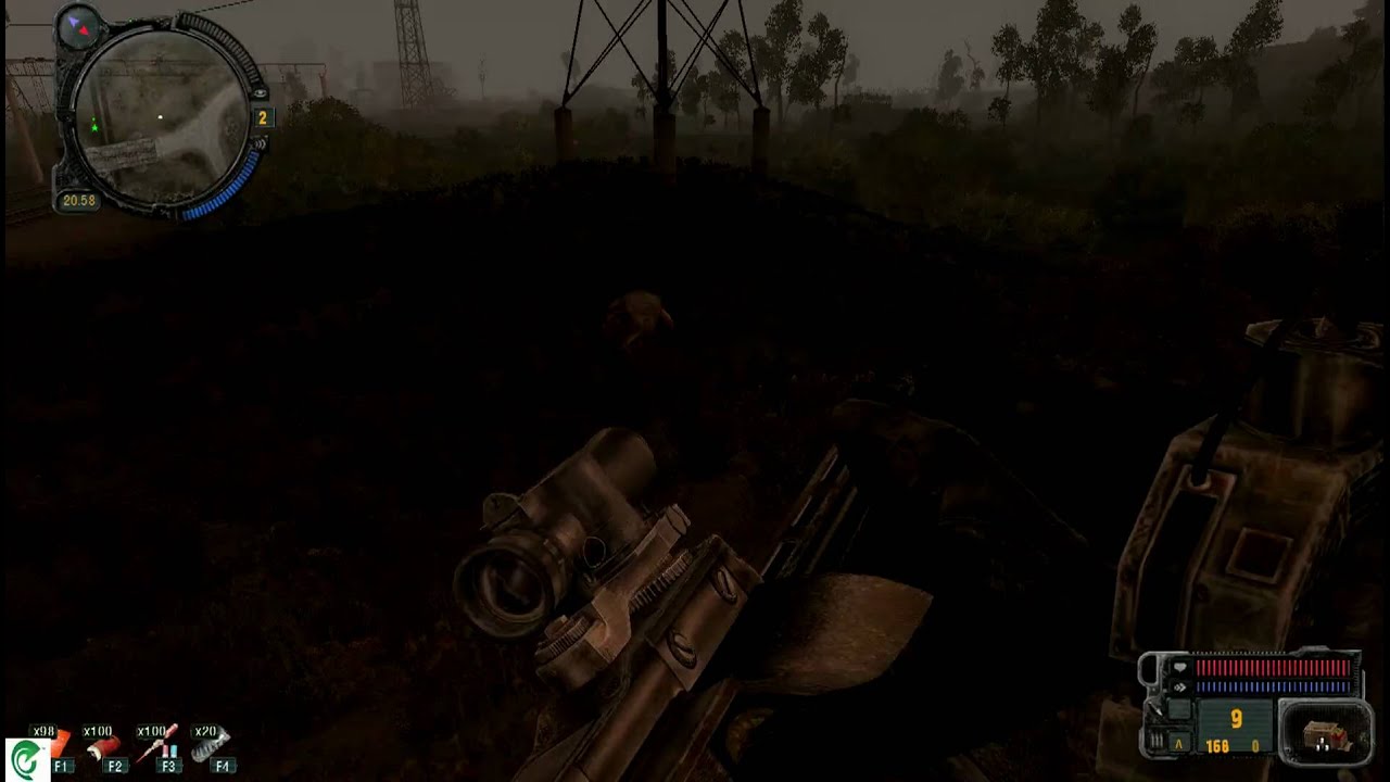 S.T.A.L.K.E.R. Call of Pripyat - Pseudogiant Battle - YouTube