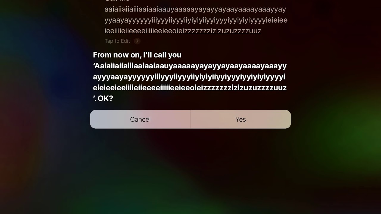 Siri Has A Stroke Or Something Youtube