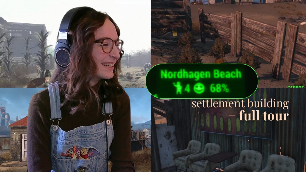 what a chaotic location this has been ☢️ cozy fallout 4 settlement ...