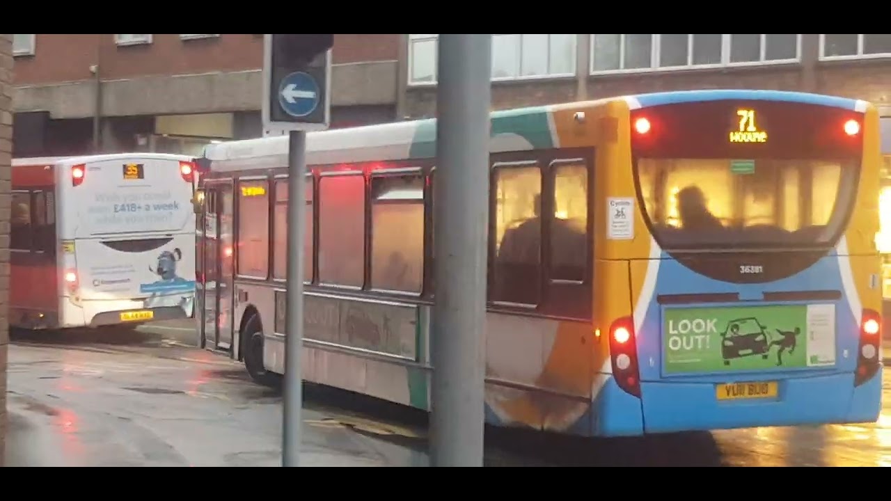 Here is the new livery stagecoach bus 36381 on the number 71 in ...