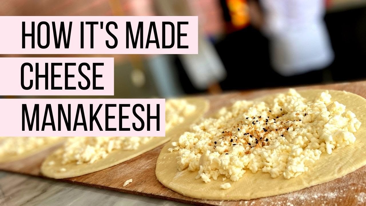 HOW TO MAKE CHEESE MANAKEESH BAKERY STYLE Aldar Sweets Bakery Abu Dhabi ...