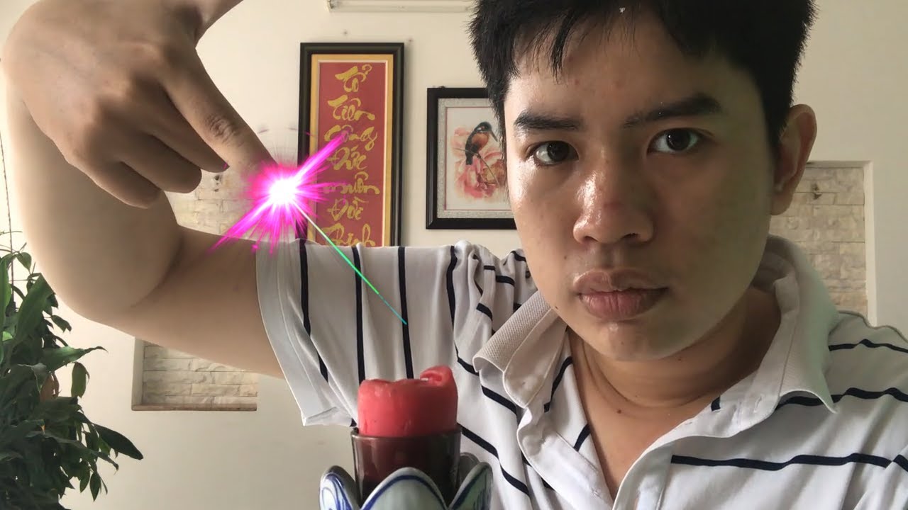 Light A Candle Using A 4-Way Laser Beam - YouTube