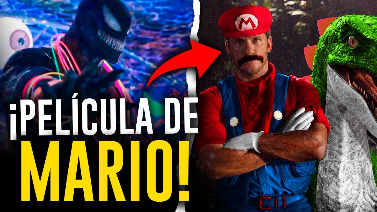 ¡CONFIRMADO! Nueva película de MARIO BROS, El juego del Calamar, SPIDER ...
