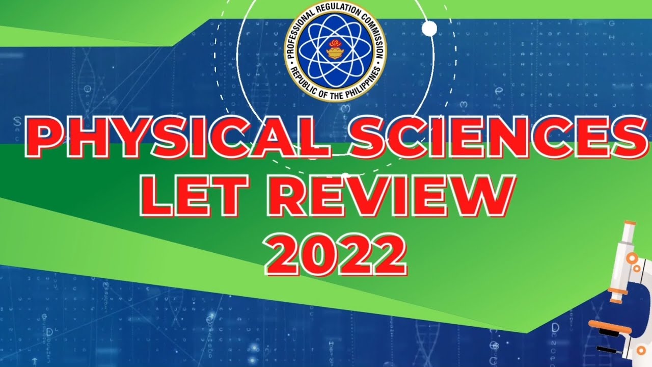PHYSICAL SCIENCE MAJORSHIP LET REVIEWER 2022 - YouTube